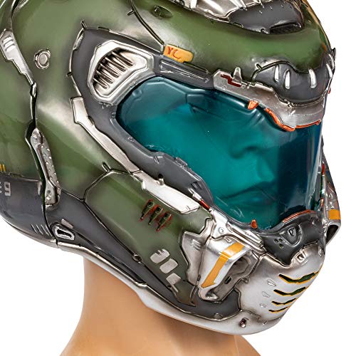 Doom Mask Cosplay Eternal Helmet Costume Accessories Prop Face Shield ...