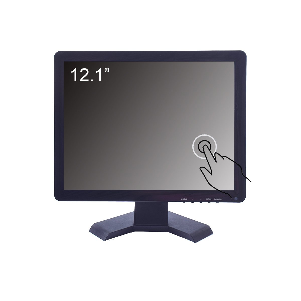 Cocar Touch Screen Monitor, 19 Inch PC LCD Monitor Touchscreen High Res ...