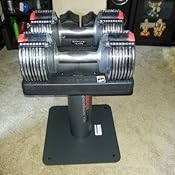 Amazon.com : Weider Core 100 lb. Adjustable Select-A-Weight Set with ...