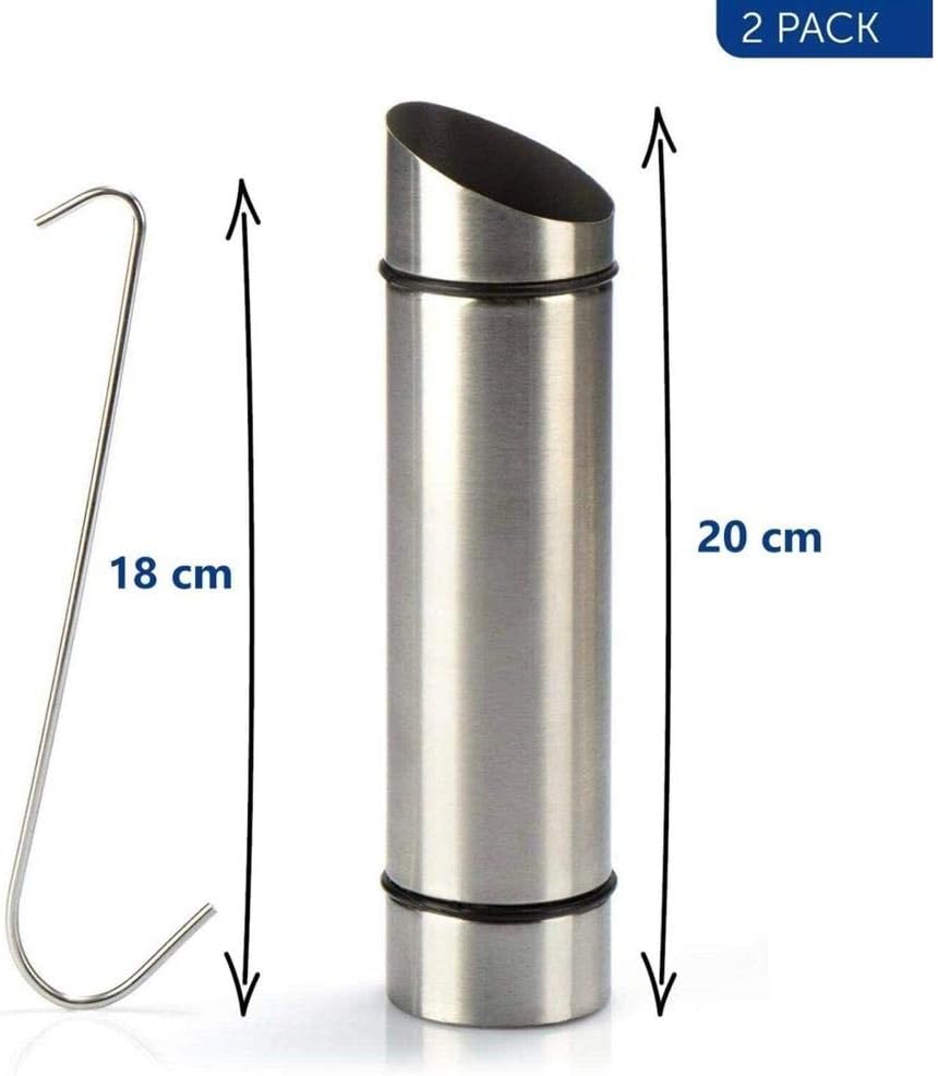 ALAYSTAR Set of 2 Compact Stainless Steel Hanging Humidifier Radiator ...