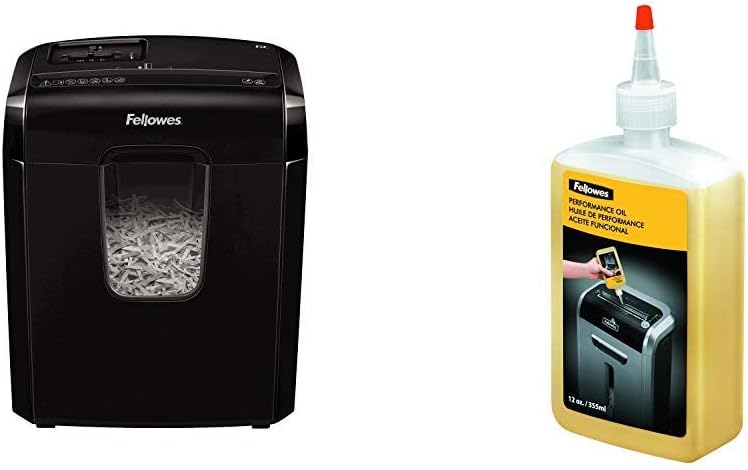 Fellowes Powershred 6C Personal 6 Sheet Cross Cut Paper Shredder for ...