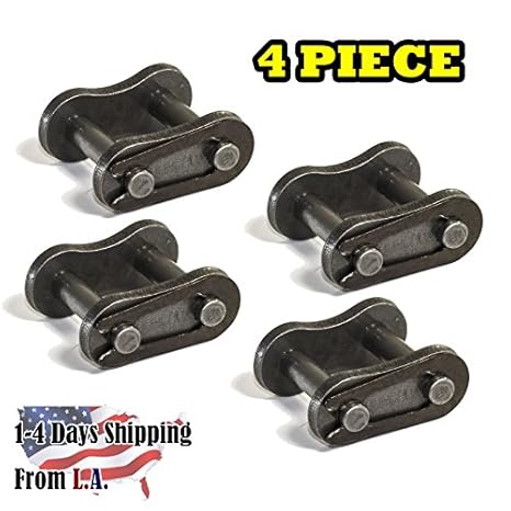 80H Heavy Duty Roller Chain Connecting Link (4PCS): Amazon.com ...