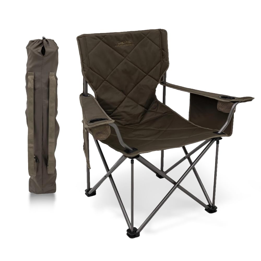 ALPS Mountaineering King Kong Camping Chairs for Adults with Mesh Cup ...