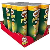 Pringles Sour Cream and Chive Crisps 190 g (Pack of 6): Amazon.co.uk ...