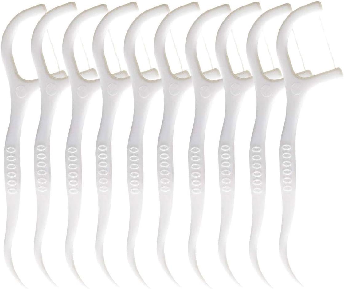 Disposable Oral Cleaning Teeth Line Family Plastic Toothpicks(100Packs ...