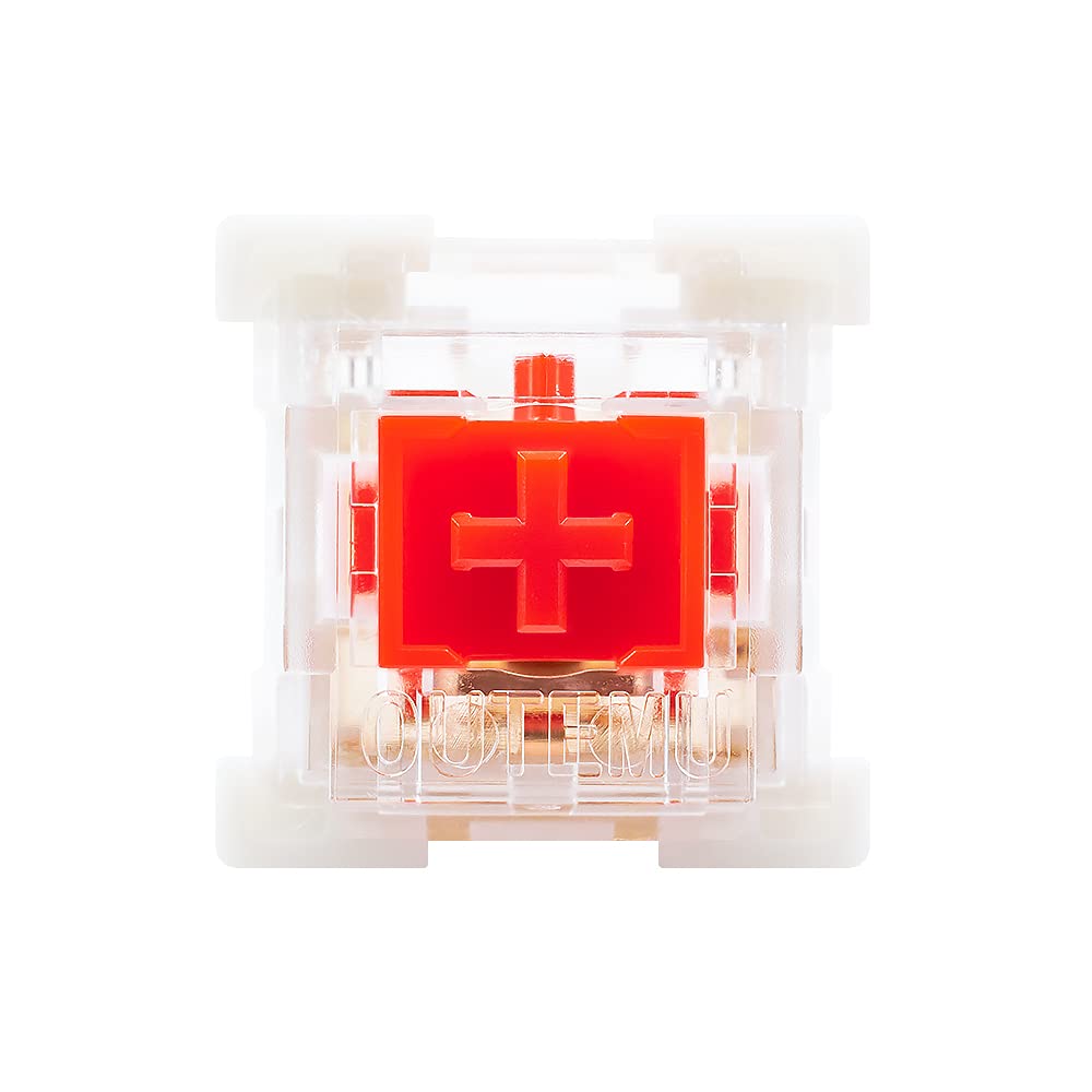 Mua OUTEMU Medium-Low Profile Red Switches 3 Pin Thiner 50g Force 1.6mm ...