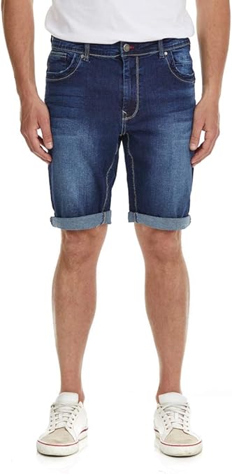 Suko Jeans Men's Classic Five-Pocket Stretch Denim Short: Amazon.ca ...