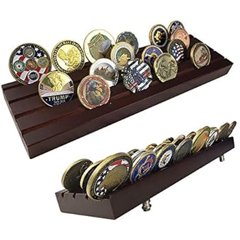 Amazon.com: AtSKnSK Military Collectible Challenge Coin Display Holder ...