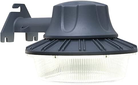 Defiant DW9519GY-A Wall/Pole Mount Area Light Outdoor LED with Dusk to ...