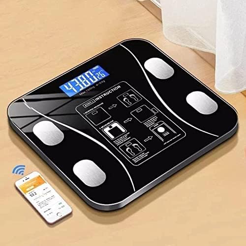 Smart Digital Scale To Know Body Weight and Fat with LED Screen and ...
