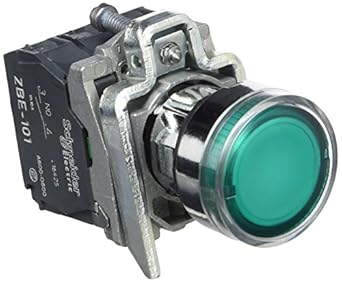 Illuminated Push Button, 22mm, Green: Amazon.com: Industrial & Scientific