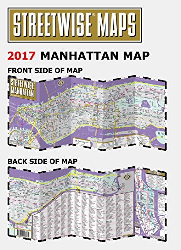 Streetwise Manhattan Map - Laminated City Center Street Map of ...