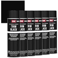Amazon.com: SEM 39143 Trim Black Aerosol (12) : Automotive