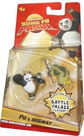 Kung Fu Panda Movie Figure 2-Pack PO & OOGWAY: Amazon.co.uk: Toys & Games