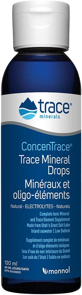 Trace Minerals Research Concentrace, 120ml: Amazon.ca: Health ...