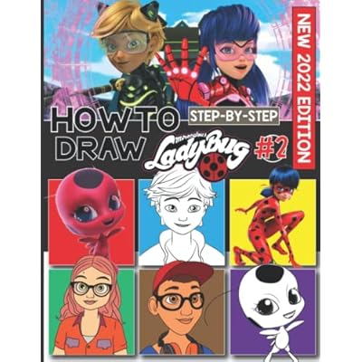Míraculous Ládybug Characters Drawing Book: Bermuda | Ubuy