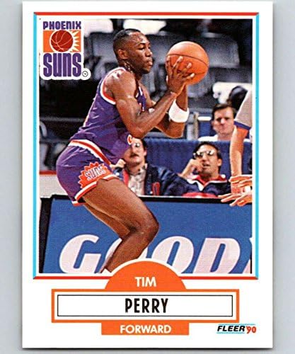 Amazon.com: 1990-91 Fleer #151 Tim Perry Suns NBA Basketball ...
