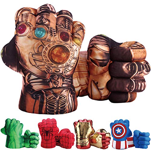 Toydaze Thanos Gloves Infinity Gauntlet Hands for Kids of All Ages ...