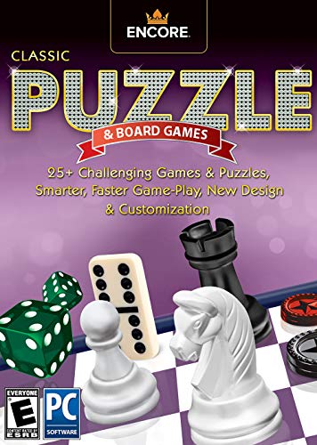 Encore Classic Puzzle & Board Games - [PC Download] | Pricepulse