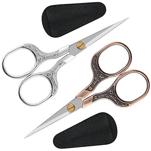 Small sharp scissors-Glexal 5 Inch Precision Scissors-2 pack,razor ...