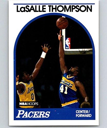 Amazon.com: 1989-90 Hoops Basketball #281 LaSalle Thompson Indiana ...