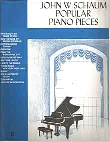 John Schaum Piano Course: Blue Book B [Songbook]: Amazon.com: Books
