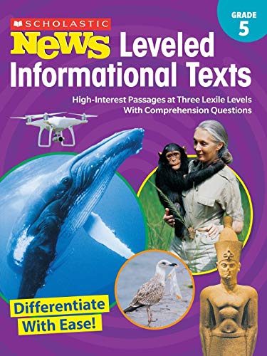 Amazon.com: Scholastic News Leveled Informational Texts: Grade 5: High ...