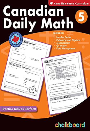 Canadian Daily Math Grade 5: Demetra Turnbull: 9780978075682: Books ...