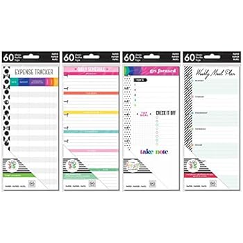 Amazon.com: Happy Planner Classic Planner Half Sheets - Meal Planning ...