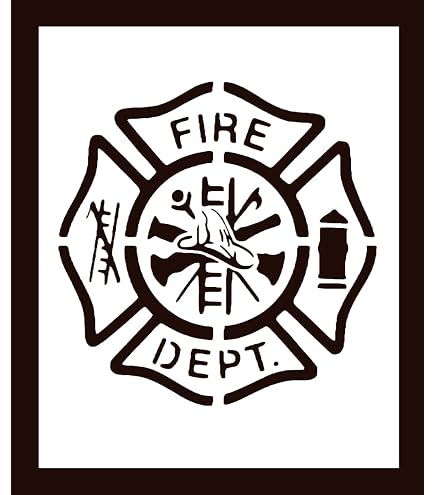 Fire Department Maltese Cross Template Fire Department Maltese Cross