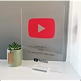 Amazon.com: Generic Customizable Youtube YT Play Button/Playbutton for ...