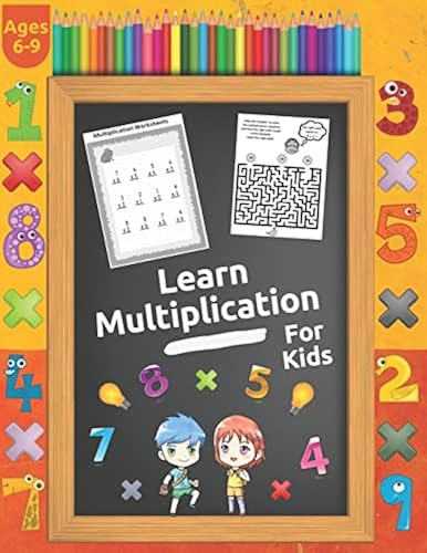 Learn Multiplication For Kids: Multiplication Workbook Grade 2, Grade 3 ...