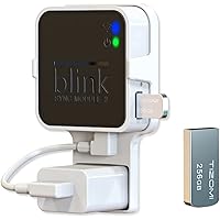 256GB Blink USB Flash Drive and Blink Sync Module 2 Mount, Space Saving ...