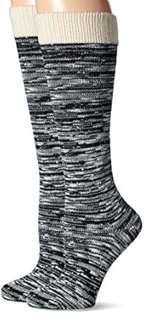 Wool IQ Women's Warm Knee High Sock 2-Pack, Black, Gray, 9-11 at Amazon ...