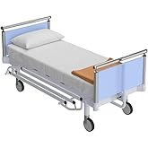 Amazon.com: 2 Pack Fitted Hospital Bed Sheets - Soft Microfiber ...
