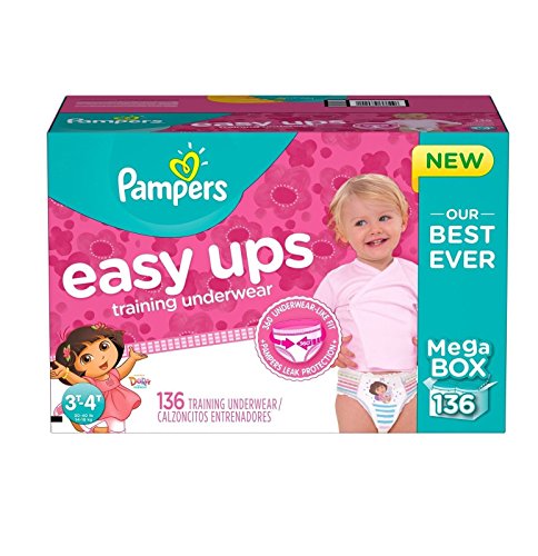 Buy Pampers Easy Ups Training Underwear for Girls, Dora The Explorer ...
