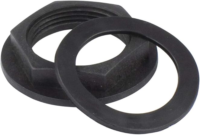 Home Store Universal Basin Sink Plug Waste Back Nut & Washer ...