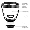 Face Shield,Anti-fog Protective Full Face Shields for Work,Clear Face ...