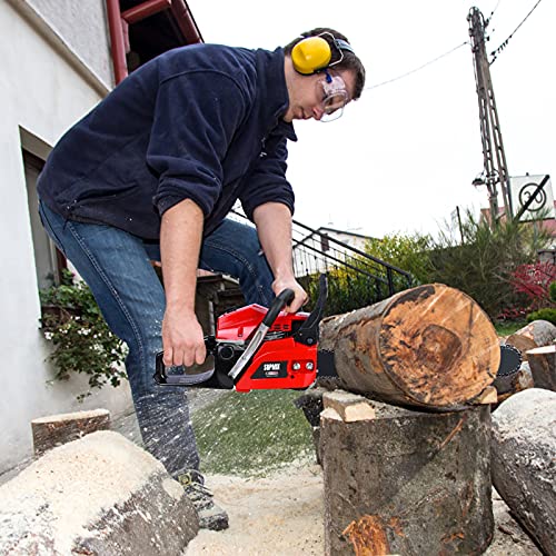 20 Inch Chainsaw,60cc Gas Chainsaw,Chainsaw Gas Powered 2-Cycle ...