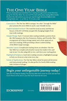 The One Year Bible: The entire English Standard Version arranged in 365 ...