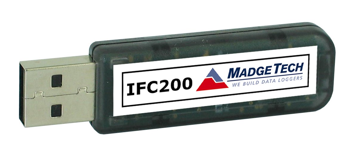 MadgeTech IFC200 USB Interface Cable Package for Standard Series Data ...