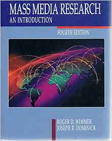 Amazon.com: Mass Media Research: An Introduction (Wadsworth Series in ...