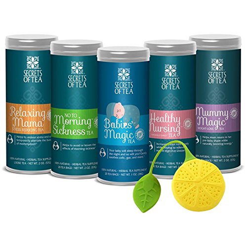 Secrets of Tea Maternity Gift Set – Organic, Natural, Safe – No to ...