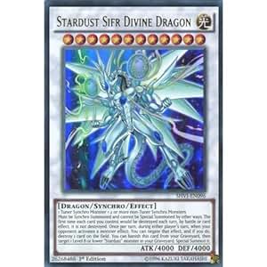 Yu-Gi-Oh! - Stardust Sifr Divine Dragon (SHVI-EN096) - Shining ...