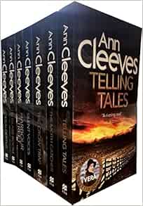 Ann Cleeves TV Vera Stanhope Series Collection 7 Books Set (Telling ...