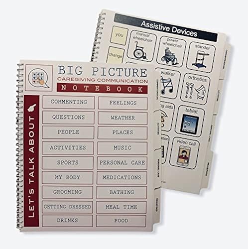 Say it with Symbols Big Picture Caregiving Communication Book ...