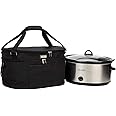 Amazon.com: HOMEST Slow Cooker Bag for CrockPot 6-8 Quart, Insulated ...