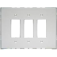 GlassAlike™ Triple Decora Acrylic Mirror Switch Plate - - Amazon.com