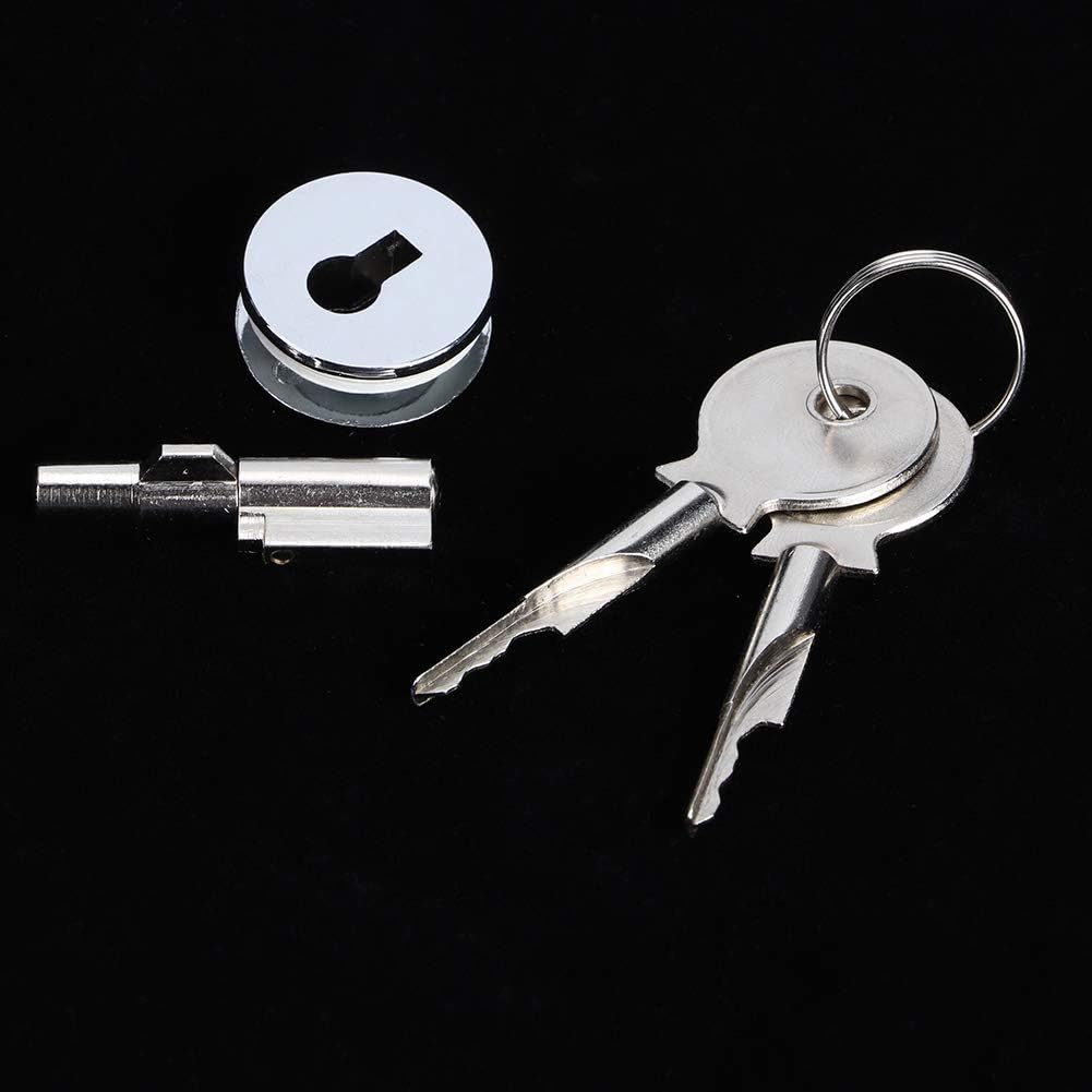 Atyhao Cabinet Lock, Glass Door Showcase Display Cabinet Lock Counter ...