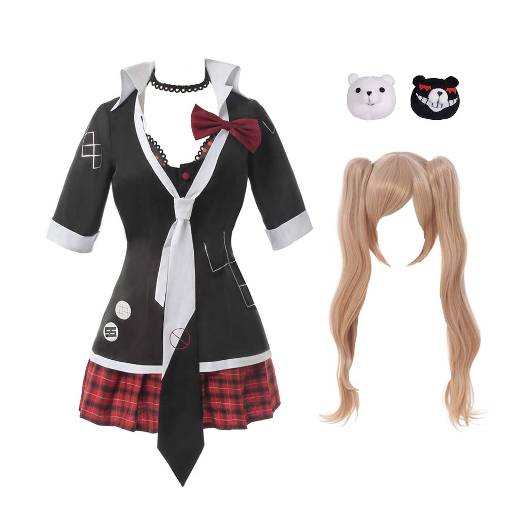 Mua Junko Enoshima Cosplay Uniform Women's Anime School Girl Outfit Set ...